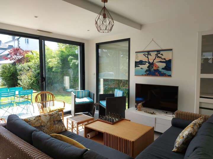 Bel Appartement Plain Pied, Terrasse, Jardin 250m2 - Quiberon