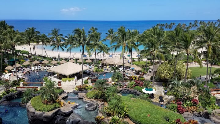 Hawaii! 2-bedroom Ocean View Villa With 3 Lagoons! - 카폴레이