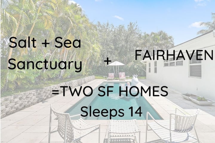 Salt + Sea Sanctuary + Fairhaven = Two Homes-pool - Jupiter, FL