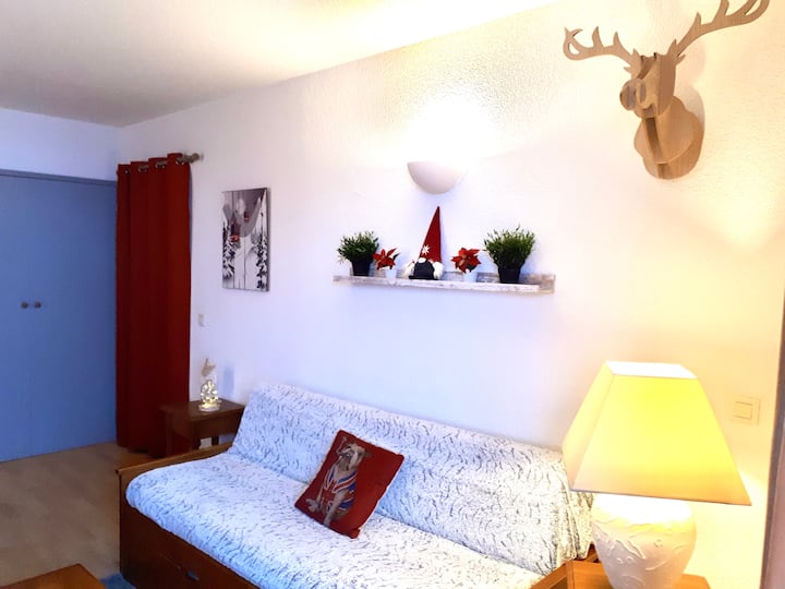 Appartement 1112 Au Pied Des Pistes De Ski - Guzet - Aulus-les-Bains