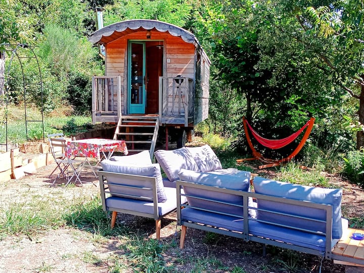 Roulotte éCo-responsable - Parc national des Cévennes