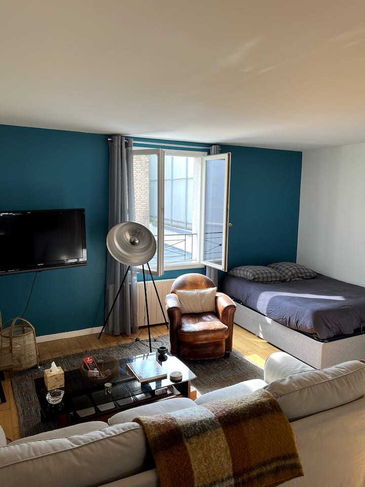 Cosy Studio 5 Minutes Walk To Roland Garros - 불로뉴비양쿠르