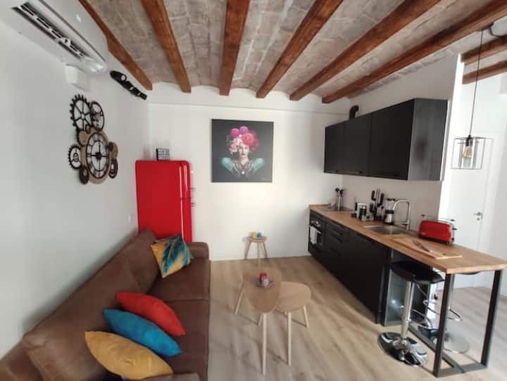 Larga Estancia Cozy Apart 40m From The Beach - Barcelona