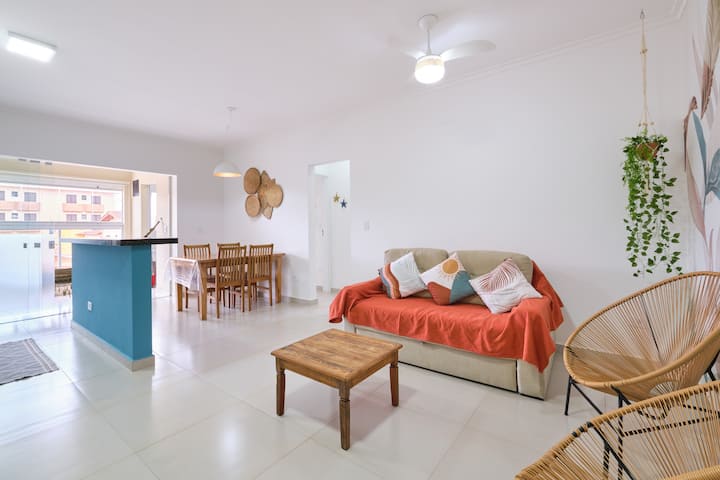 Orla Do Itaguá 500m/ Varanda Gourmet/wi-fi/piscina - Ubatuba