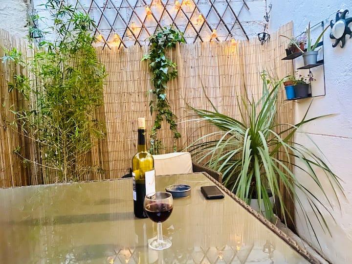 Appart T3 Années 30 Cosy Avec Sauna Et Patio Privé - Perpignan