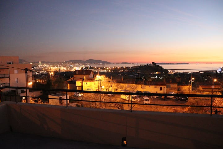 Estaque Appartement Avec Vue Féérique Sur La Rade - Marsiglia
