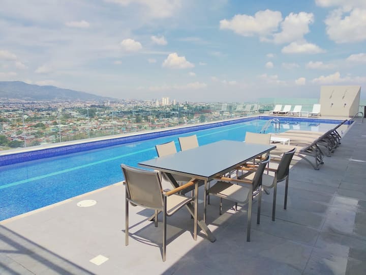 Rooftop Pool Loft | Ifreses Condo - Costa Rica