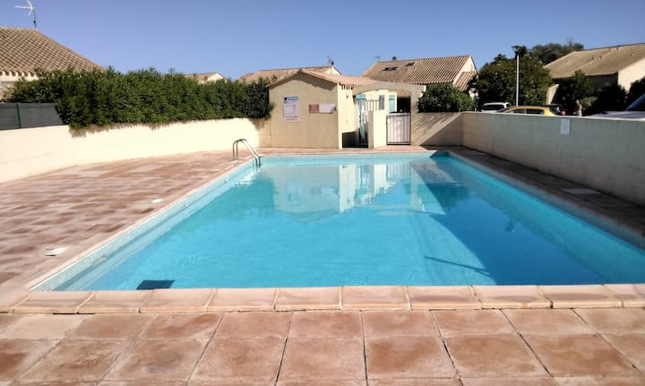 Charmante Petite Villa Entièrement Climatisée - Marseillan