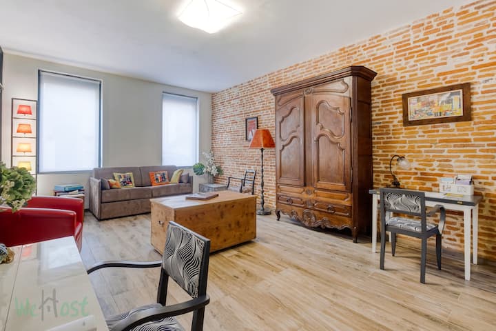 Unique & Paisible Maison Rénovée Centre Pkg Clim - Toulouse