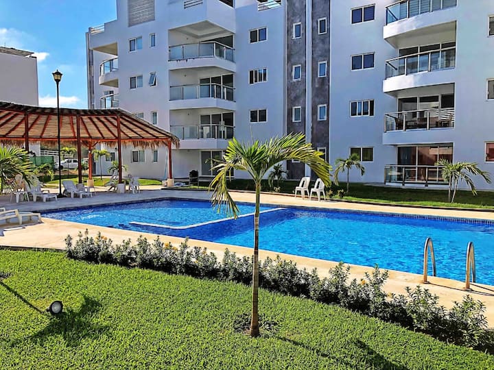 Departamento De Lujo En Zona Acapulco Diamante - Acapulco
