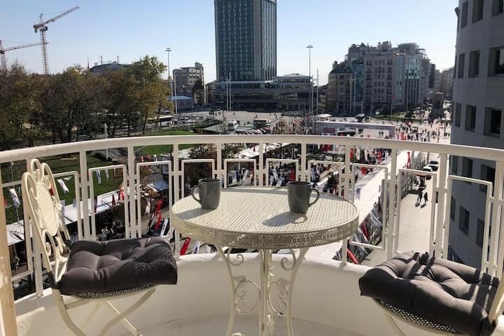 B-taksim Square Apartment, Balcony & Great View - Cihangir