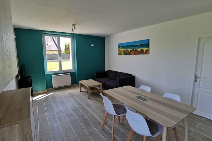Logement Plain-pied Avec Jardin à 1km Des Plages - Beg Meil