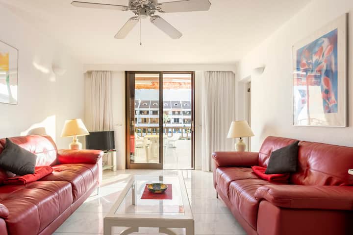 Parque Santiago 1-2 Bed 2 Bath-sea Front-pool View - Playa de las Américas