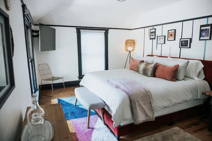 King Bed,travel Nurses.5 Miles Uofm. Downtown A2 - Ann Arbor