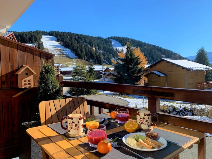 Agréable Studio à 600m Des Pistes, Avec Garage - Hauteluce