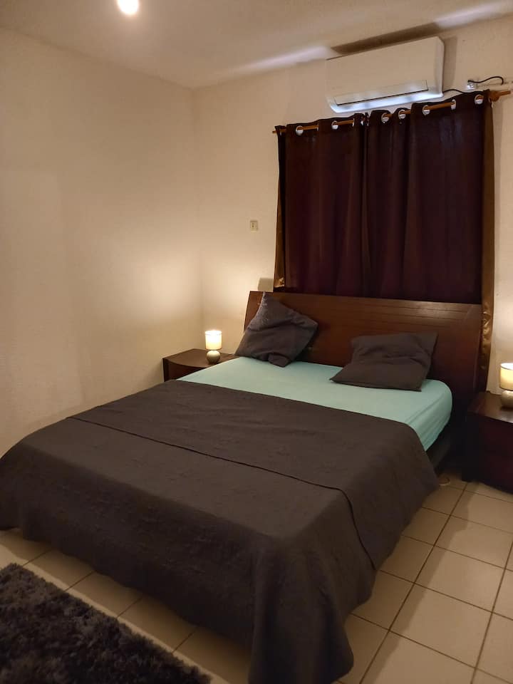 Magnifique T2 Meublé Avec Piscine - Cayenne