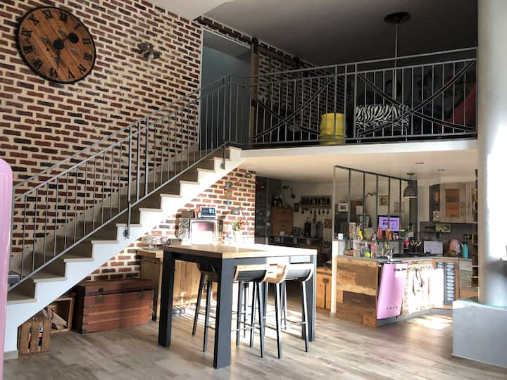 Chambre #3 Chez L’habitant Dans Notre Loft - Noisy-le-Grand