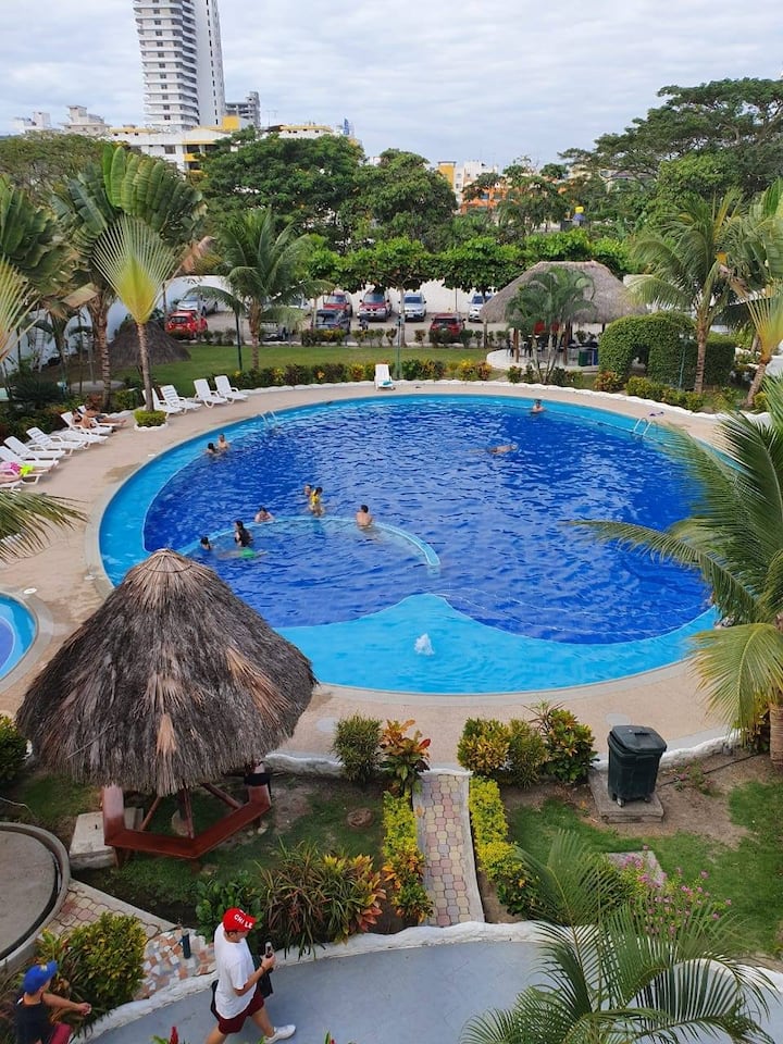 Hermoso Departamento En La Playa 3 Habitaciones - Atacames