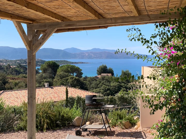 Petit Appart  Neuf Avec Vue Mer  500 M De La Plage - Sagone