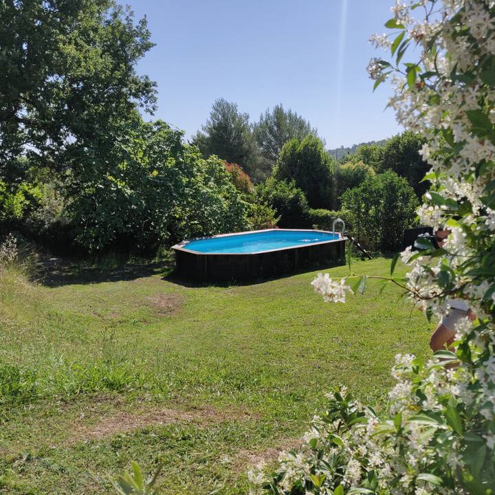 Belle Villa De Vacances 8 Pers Spacieuse Au Calme - Valbonne