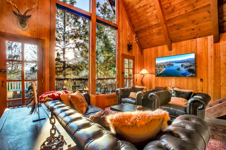 Secluded Chalet | Hidden Speakeasy In The Pines - Lake Arrowhead, CA