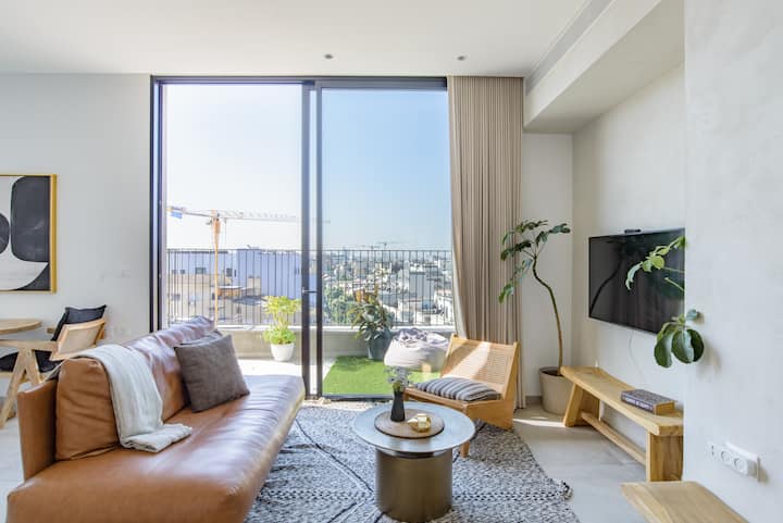 ★Magical 2br Penthouse / Sea View/ 70sqrm Terrace★ - Tel Aviv