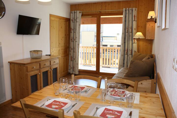 Orcières : Appt 2 Chambres 4 Pers Pied Des Pistes - Orcières Merlette