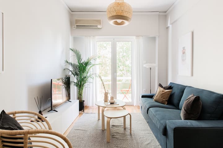 Absolute 2br Apartment Near Emst Museum - Athens