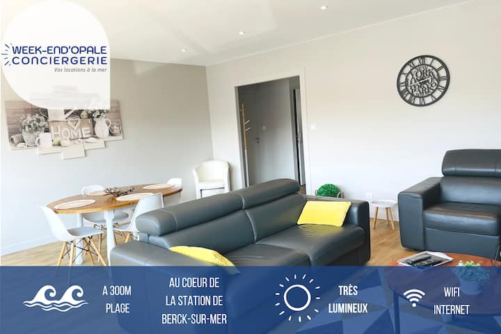 Appartement Lumineux · à 300m Mer · Berck-sur-mer - Conchil-le-Temple