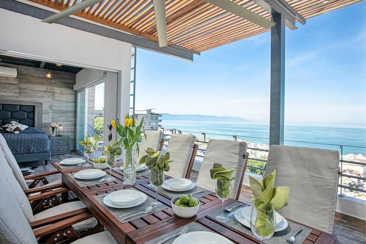 Penthouse Bliss: Beach*views*pool*special Price! - Puerto Vallarta