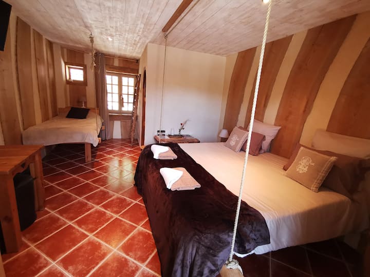 Côté Terre, Chambre à Corde Chaleureuse Et Cosy. - Cuiseaux