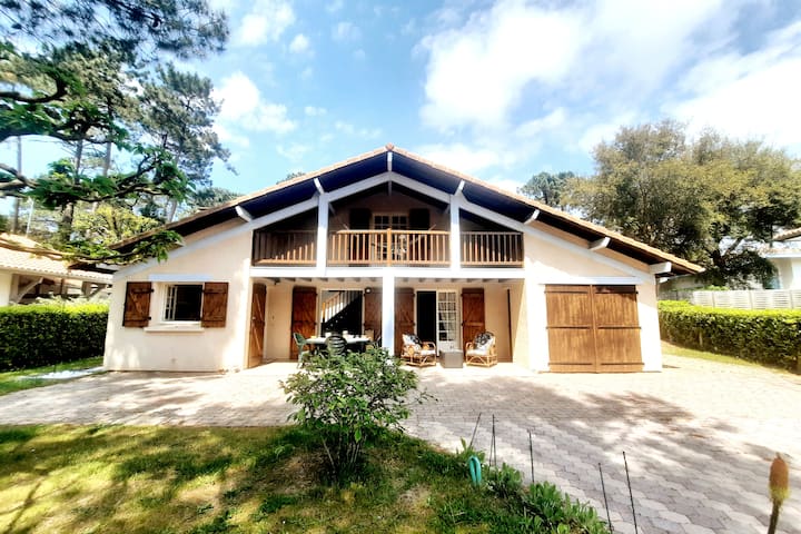 Agréable Villa Avec Jardin Arboré Capbreton - Hossegor