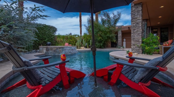 Luxury Modern Oasis W/ Salt Pool, Spa & Zen Yard - Rancho Mirage, CA
