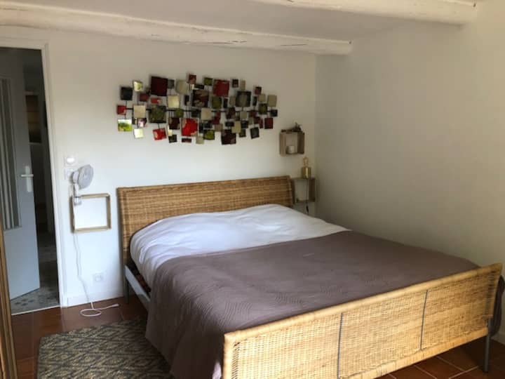 Chambre Privée Cosy Et Au Calme - Roquefort-les-Pins