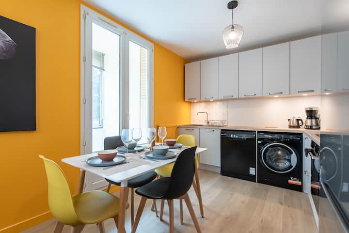 Appart 3 Chambres, Parking, Fibre, 20mn Part-dieu - Chassieu