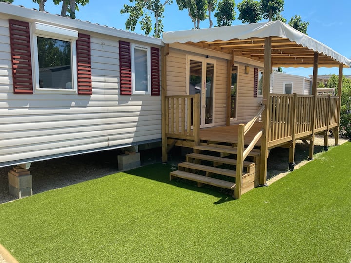 Mobil Home Tout Confort « Les Sables Du Midi » - Valras-Plage