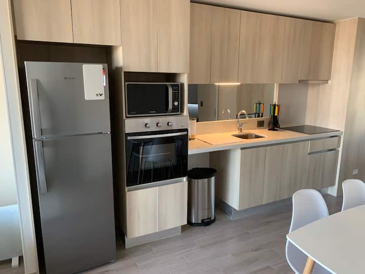 Aconchegante E Moderno Apartamento, Bairro Italia - 프로비덴시아