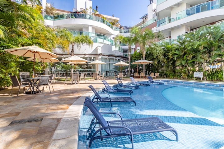 Lindo Apto C/jacuzzi E Piscina, Pertinho Do Mar! - Brasil
