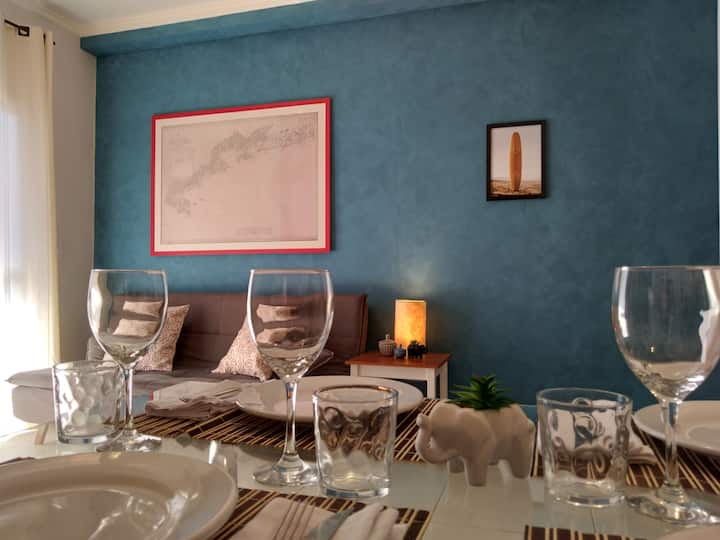 Apartamento Da Gloria. Novo, Decorado, Wifi/ar/tv. - Ubatuba