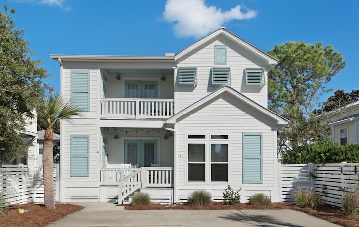 Sleeps 9|pool|3 Bed|3 Bath|dog Friendly|gym|grill - Santa Rosa Beach, FL