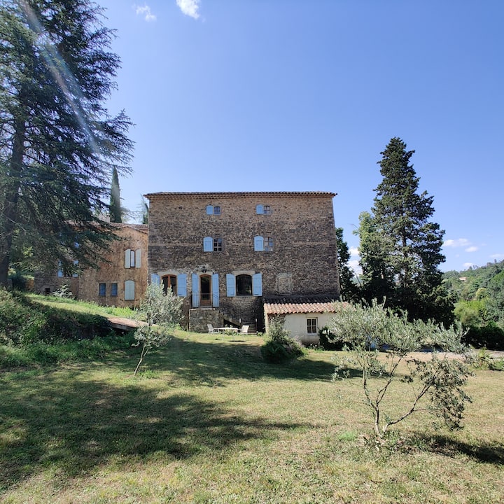 Maison Chaleureuse,jardin Et  Piscine Ecologique - Mialet