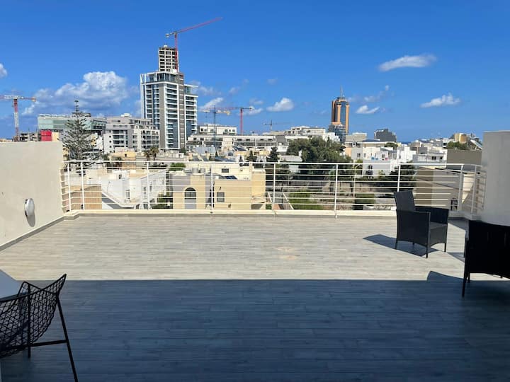 New Two Bedroom Penthouse In Swieqi/st.julian's - Malta