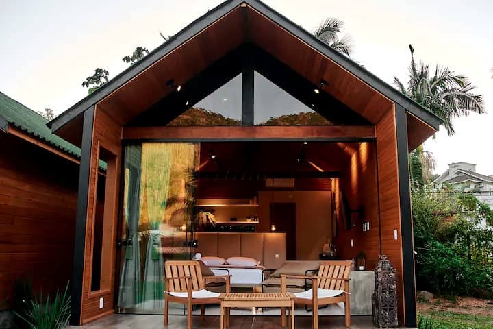Belíssima Cabana Malbec Em Santo Antonio De Lisboa - Florianópolis