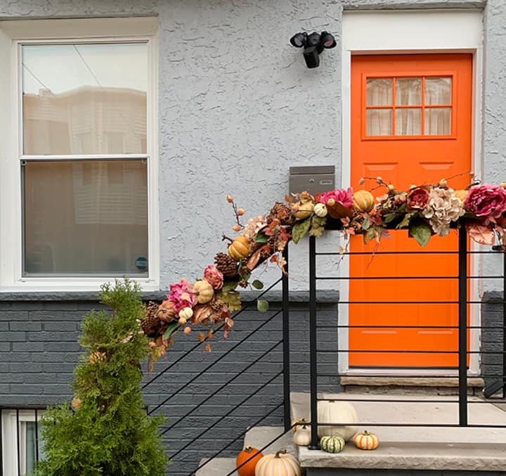 Orange Door Portal In Point Breeze, South Philly - Philadelphia, PA