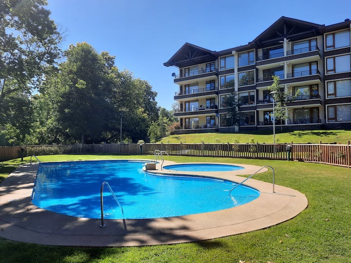 Hermoso Departamento Con Acceso Exclusivo A Playa - Pucón