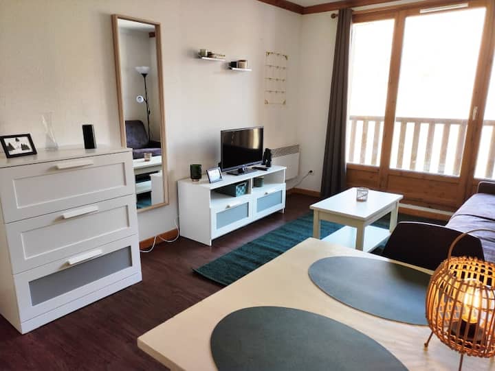 Appartement 1 Chambre Avec Grand Balcon Et Piscine - Besse en Chandesse