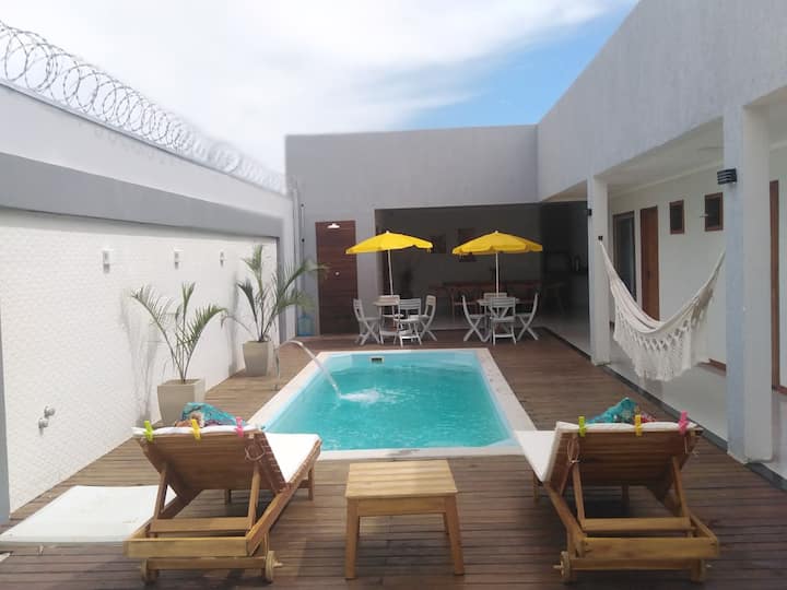 Casa Da Clau A 160 M Da Praia - ブラジル プラド