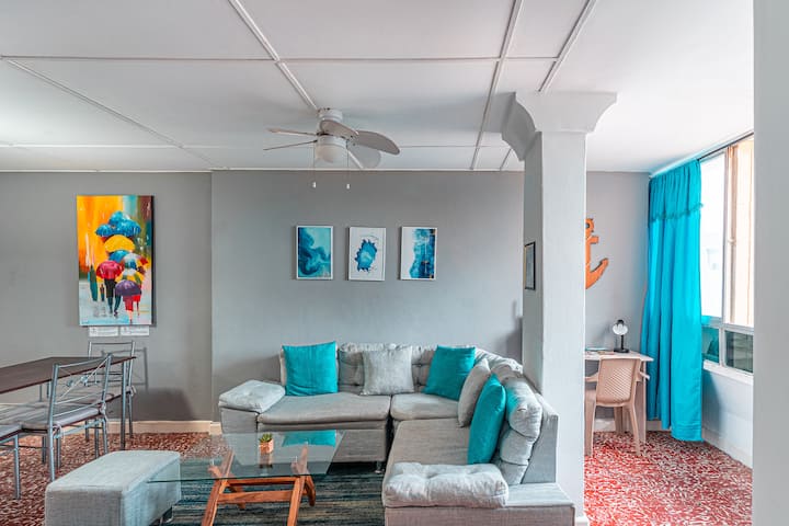 Comfortable Apartment Excellent Central Location - コロンビー サンタ・マルタ