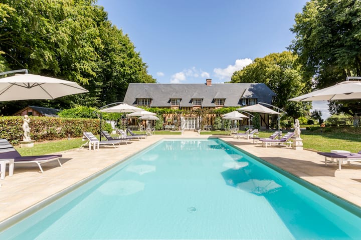 Domaine De La Boissière Maison & Pool House Inclus - Normandía