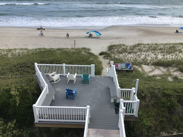 Gone Coastal - Beach Front Condo - Salter Path, NC